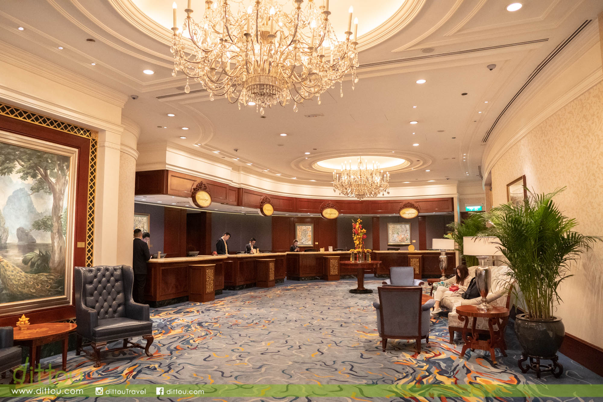 【旅居香港】14 港島香格里拉大酒店 Island Shangri La Hong Kong Dittou